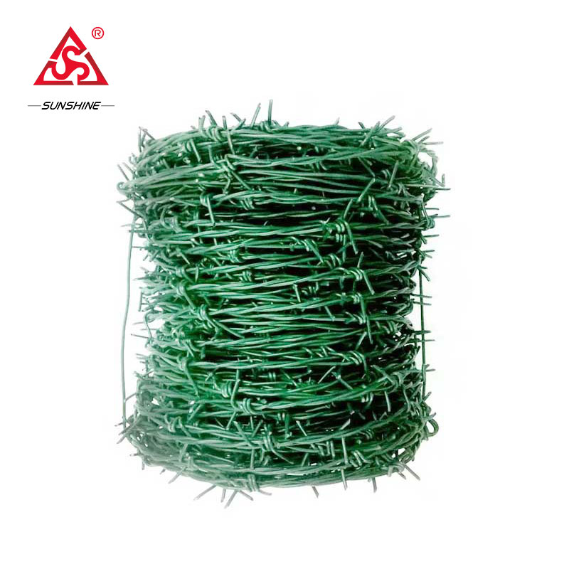 PVC Coated Anti-Rust Barbed Wire Supply